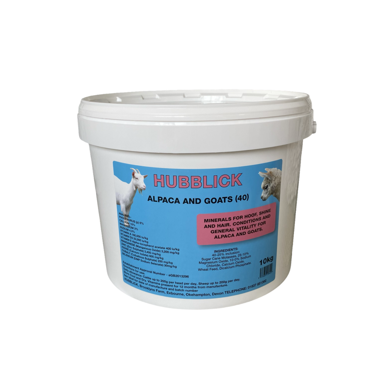 Hubblick Alpaca/Goat – Avon Animal Feeds